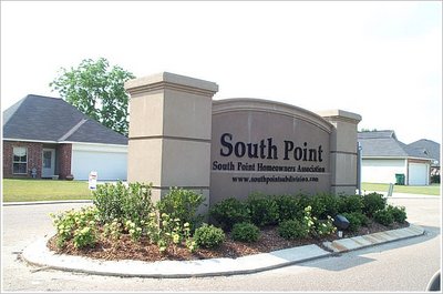 South Point Subdivision Home Owners Association Update March 2010 ...
